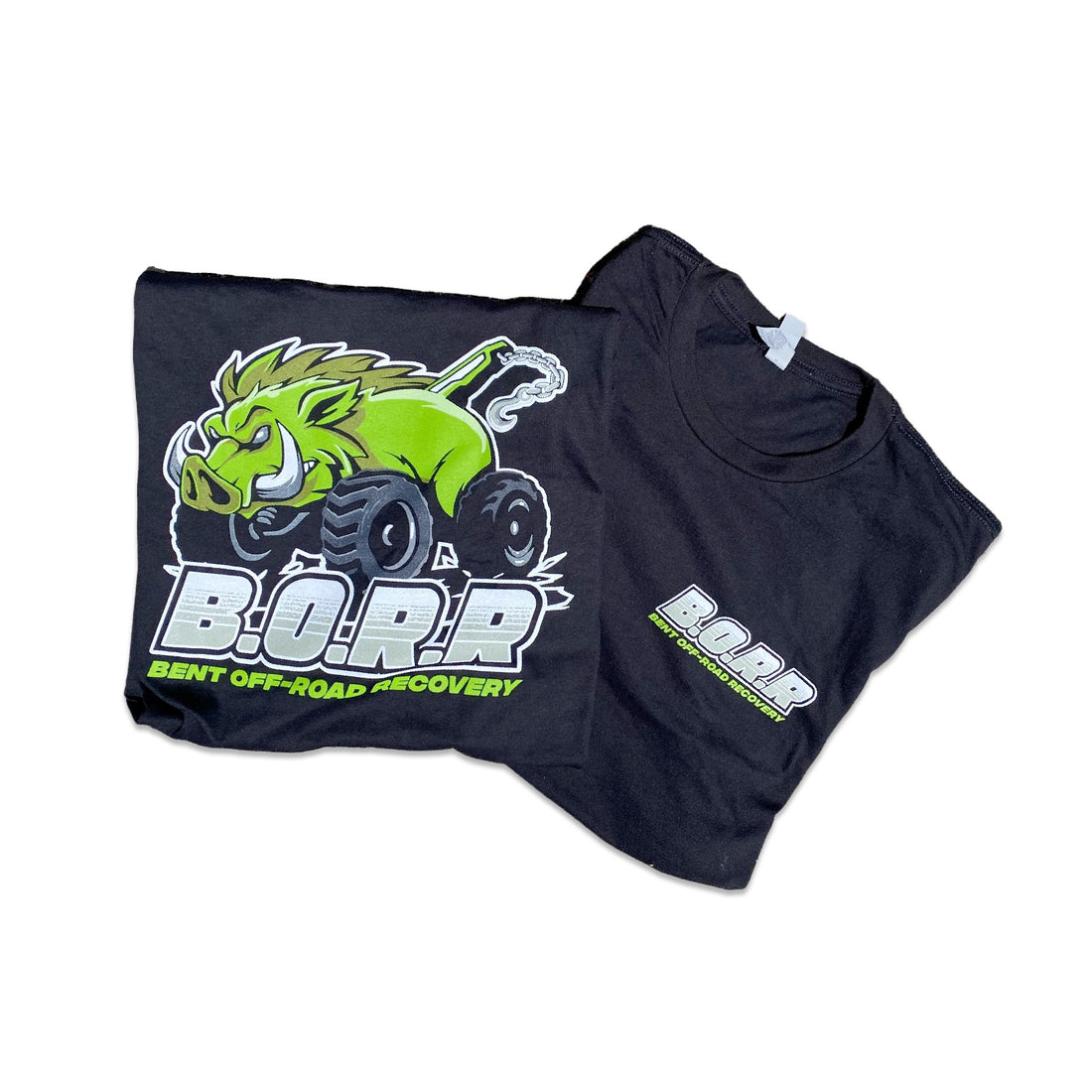 BORR - Black T-shirt – Bent Off Road Recovery